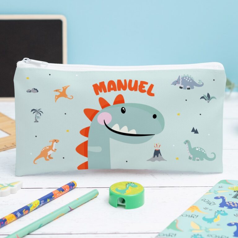 ≫ Estuche Infantil Animales de Colores personalizado ️ - Transparent Gift